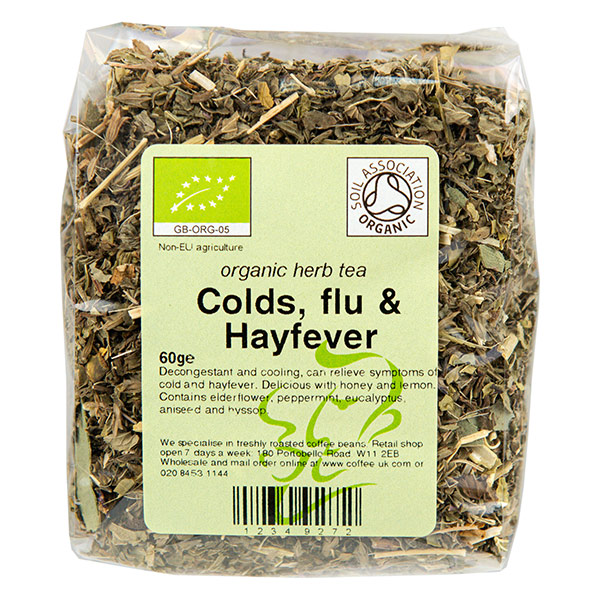 Organic cold and flu loose tea