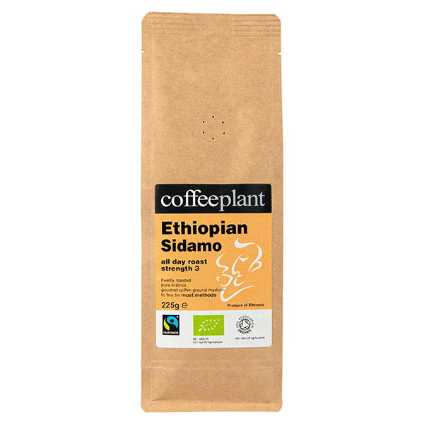 Ethiopian Sidamo Coffee Beans | Fresh Coffee in valve packs